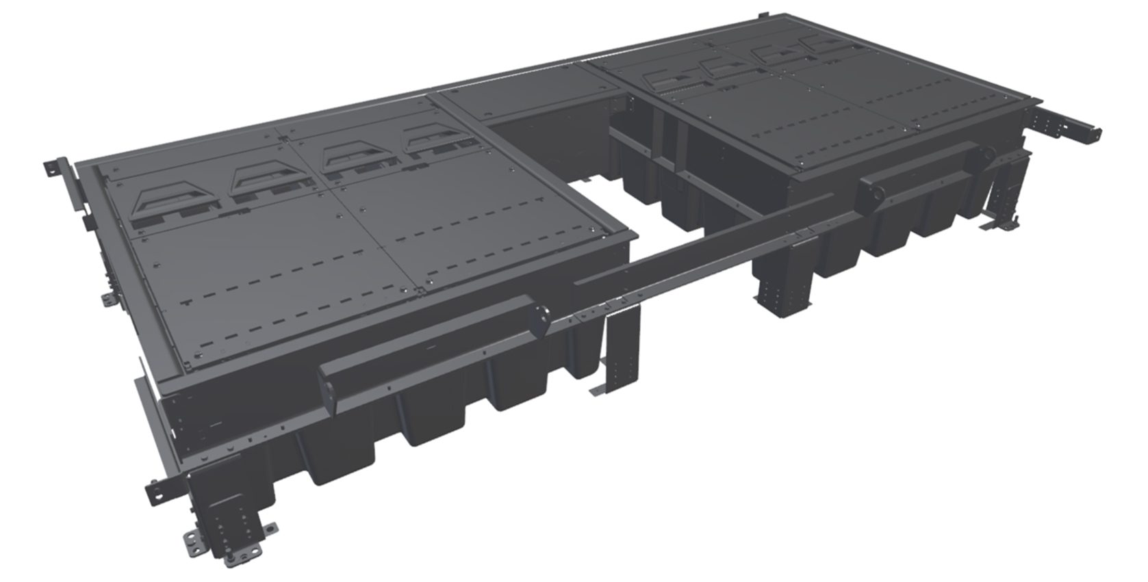 006-20-3818-1 - Heavy Duty Quick Tread Frame & Tub