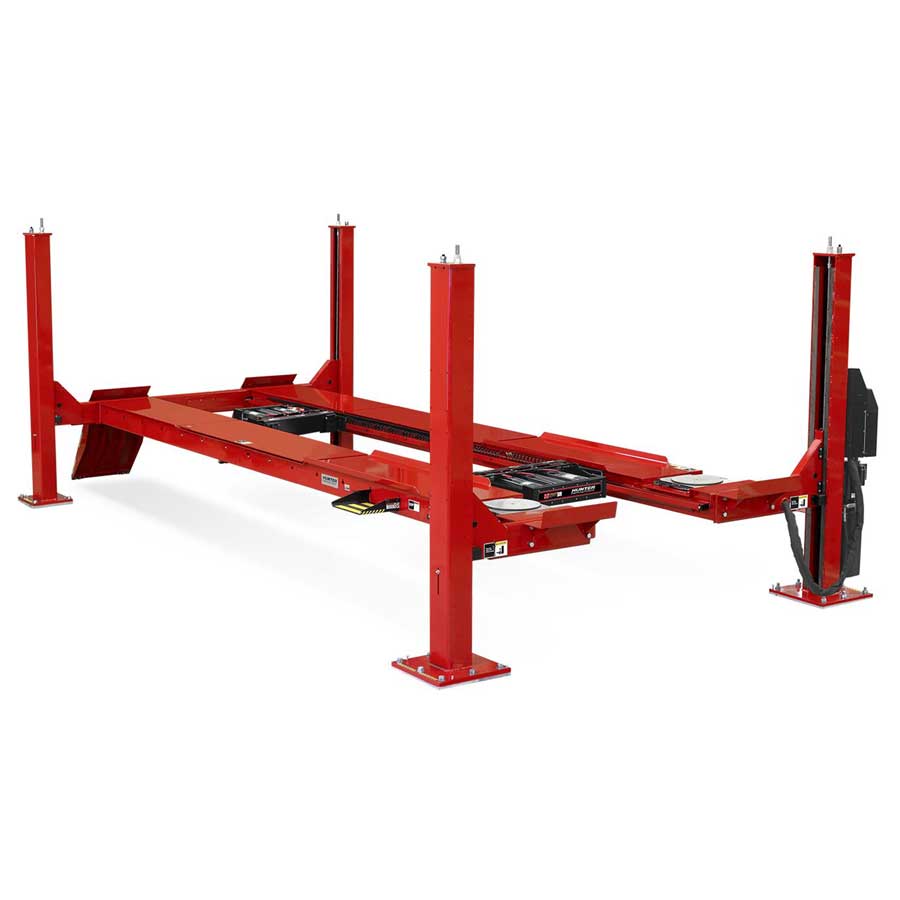 006-L451LT-PS - High Capacity Lift Rack With Extended Length And Powerslide