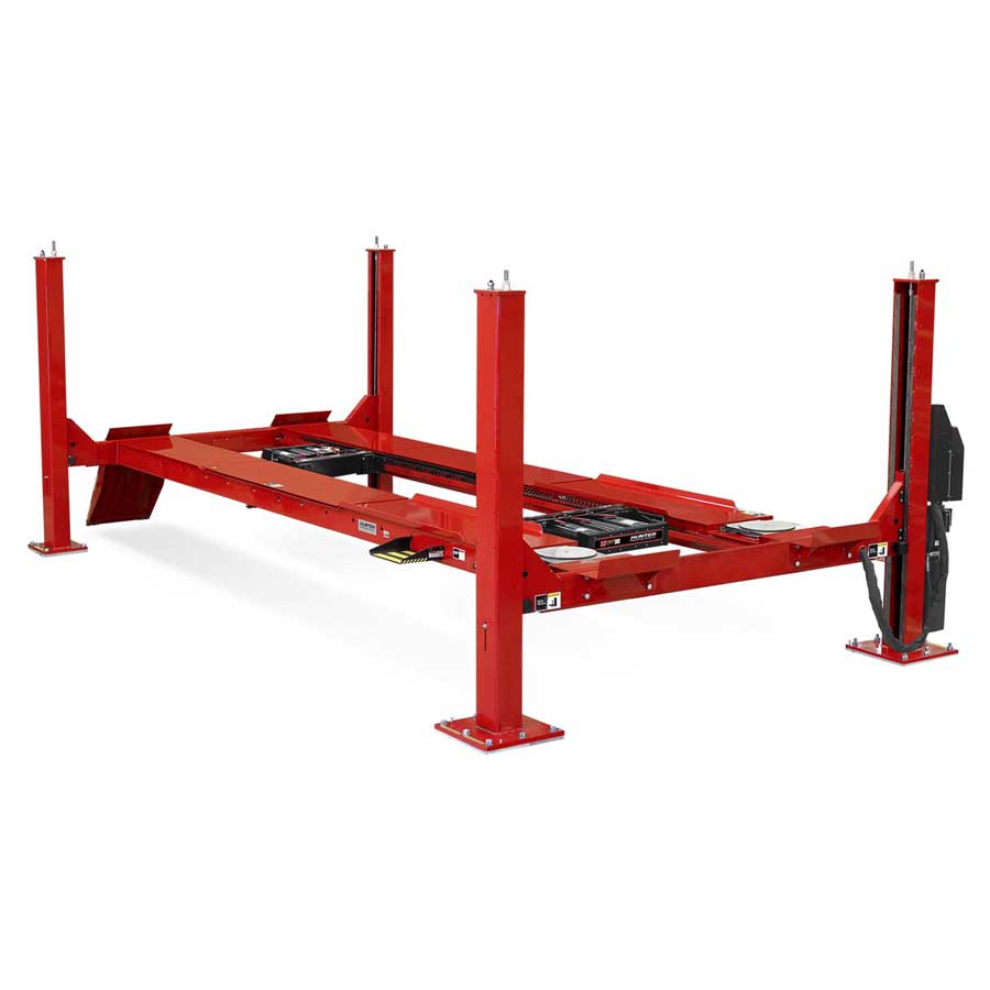006-L454LT-PS - Closed Front, High Capacity Lift Rack With Extended ...