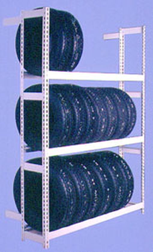 204-B60SETB52 - Single Entry Tire Rack - 5 Level