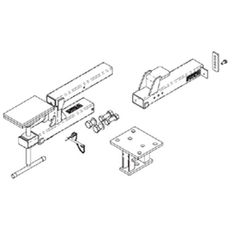 303-1554 - Barra Soporta Motor