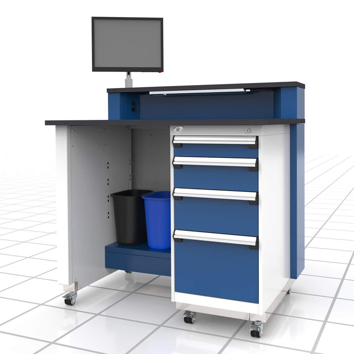 399-RPBHJ380004RS - Rousseau® Mobile Service Advisor Desk, with ...
