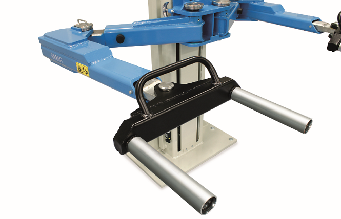 199-001RX - 2-post lift with wheel grippers (5500kg or 6000kg)