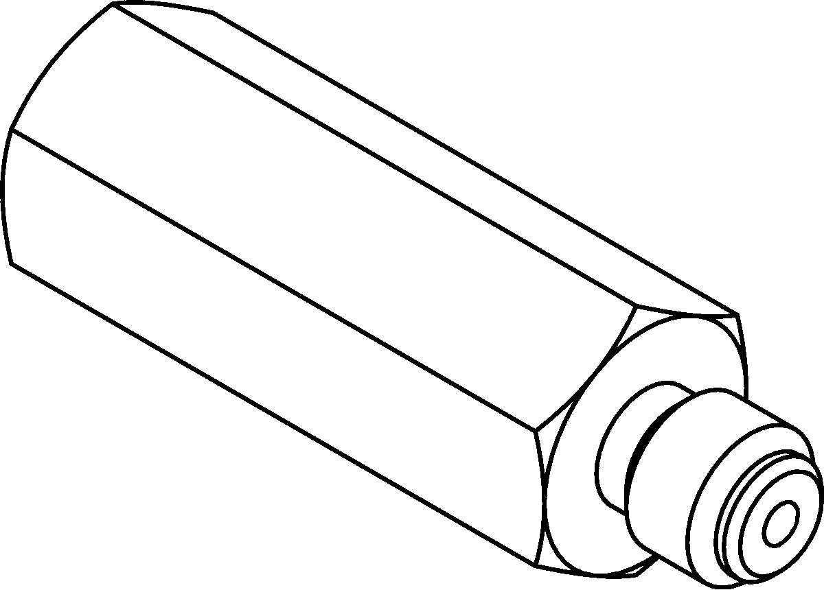 J-21867-850 - OIL PRESSURE ADAPTER