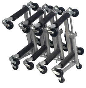 1584 - Four Stinger Easy Roller with Stand